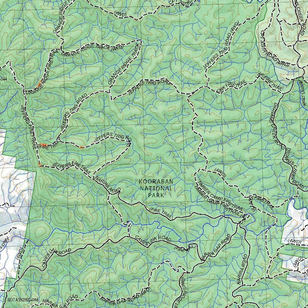 Getlost Map 8825 COBARGO NSW Topographic Map V15 1:75,000 by Getlost ...