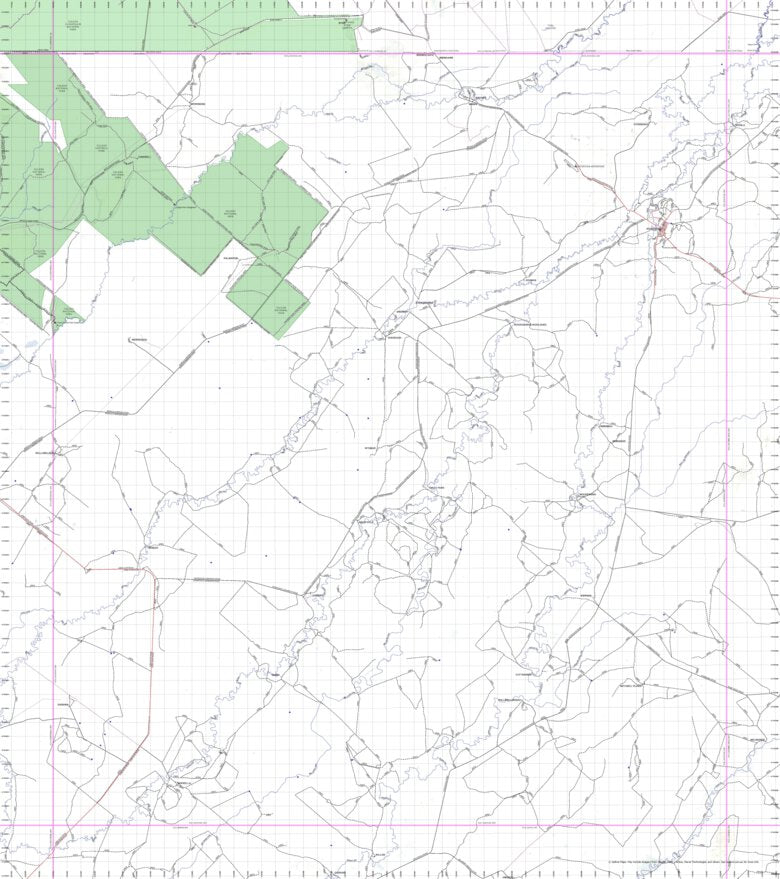 Getlost Map 8339 GOODOOGA NSW Topographic Map V15 1:75,000 by Getlost ...