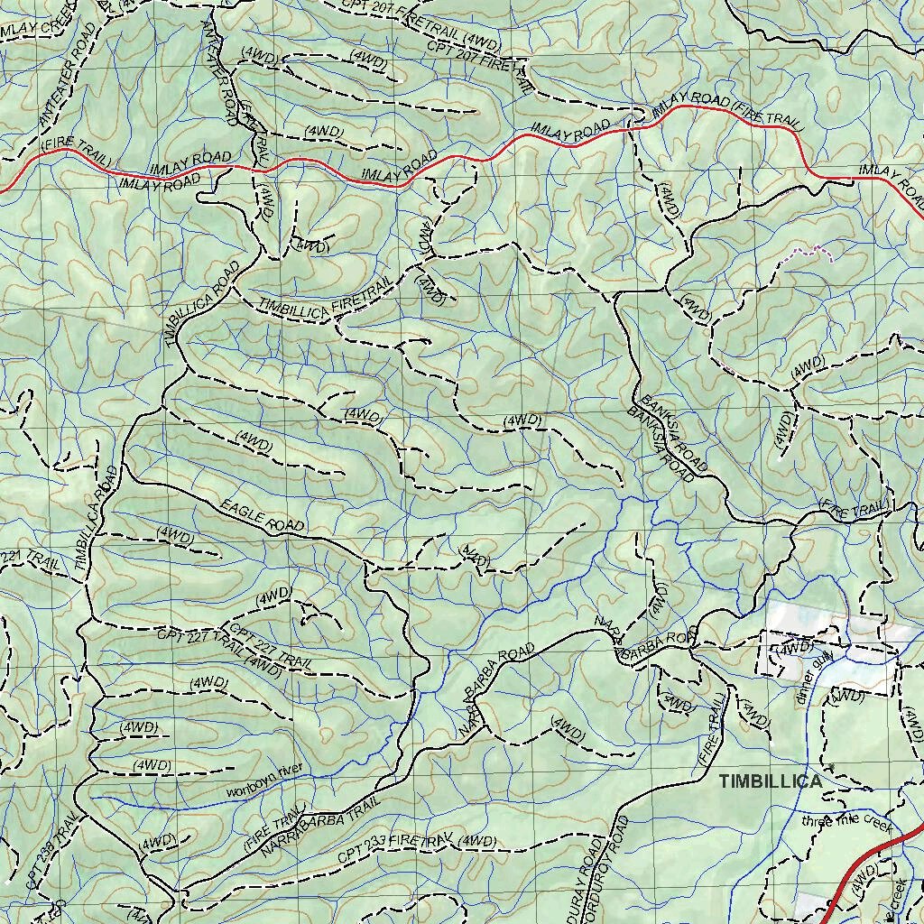 Getlost Map 8823 EDEN NSW Topographic Map V15 1:75,000 by Getlost Maps ...