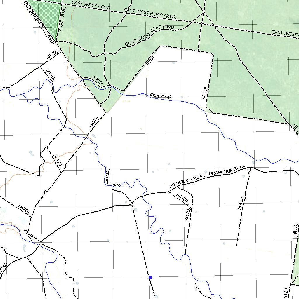 Getlost Map 8636 GWABEGAR NSW Topographic Map V15 1:75,000 by Getlost ...