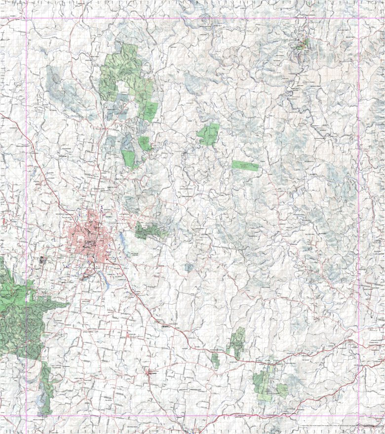 Getlost Map 8731 ORANGE NSW Topographic Map V15 1:75,000 by Getlost ...
