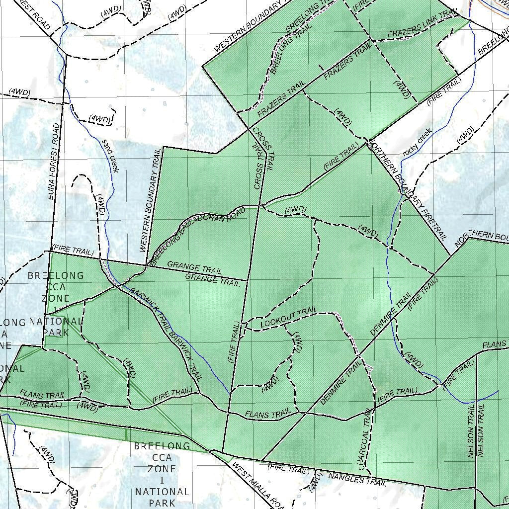 Getlost Map 8634 GILGANDRA NSW Topographic Map V15 1:75,000 by Getlost ...