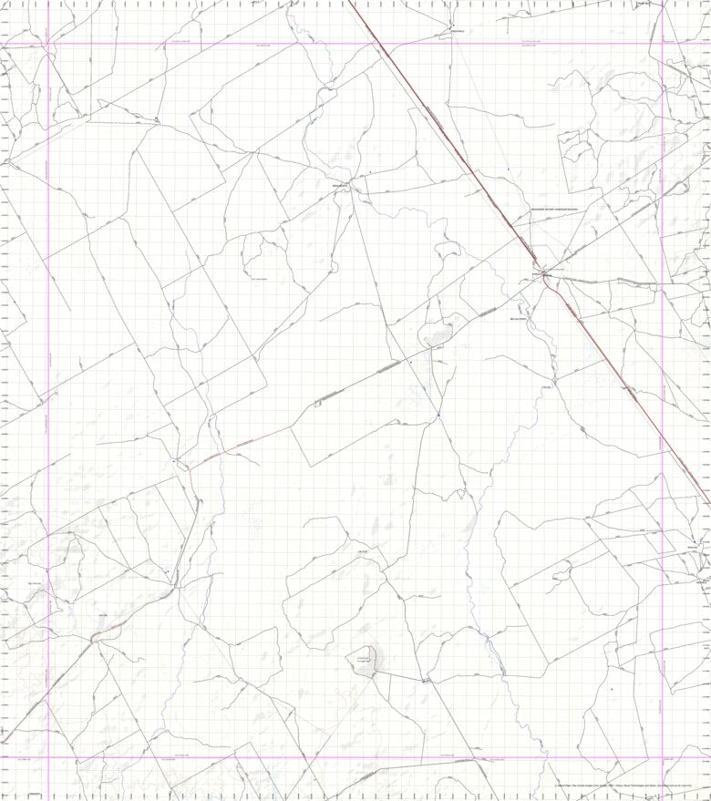 Getlost Map 8136 BYROCK NSW Topographic Map V15 1:75,000 by Getlost ...
