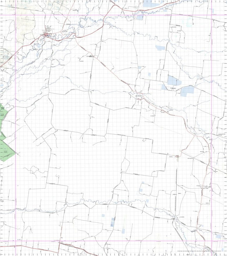 Getlost Map 8638 COLLARENEBRI NSW Topographic Map V15 1:75,000 by ...