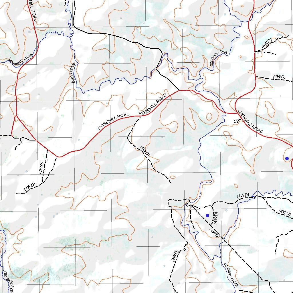 Getlost Map 8528 COOTAMUNDRA NSW Topographic Map V15 1:75,000 by ...