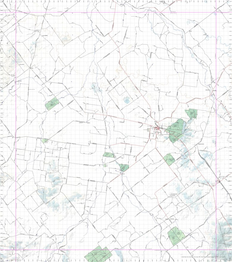 Getlost Map 8333 TOTTENHAM NSW Topographic Map V15 1:75,000 by Getlost ...