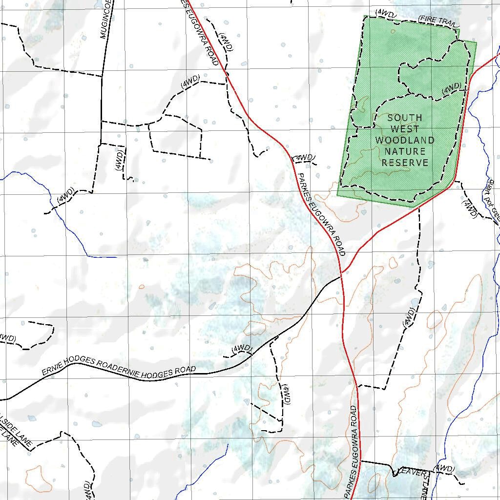 Getlost Map 8531 PARKES NSW Topographic Map V15 1:75,000 by Getlost ...