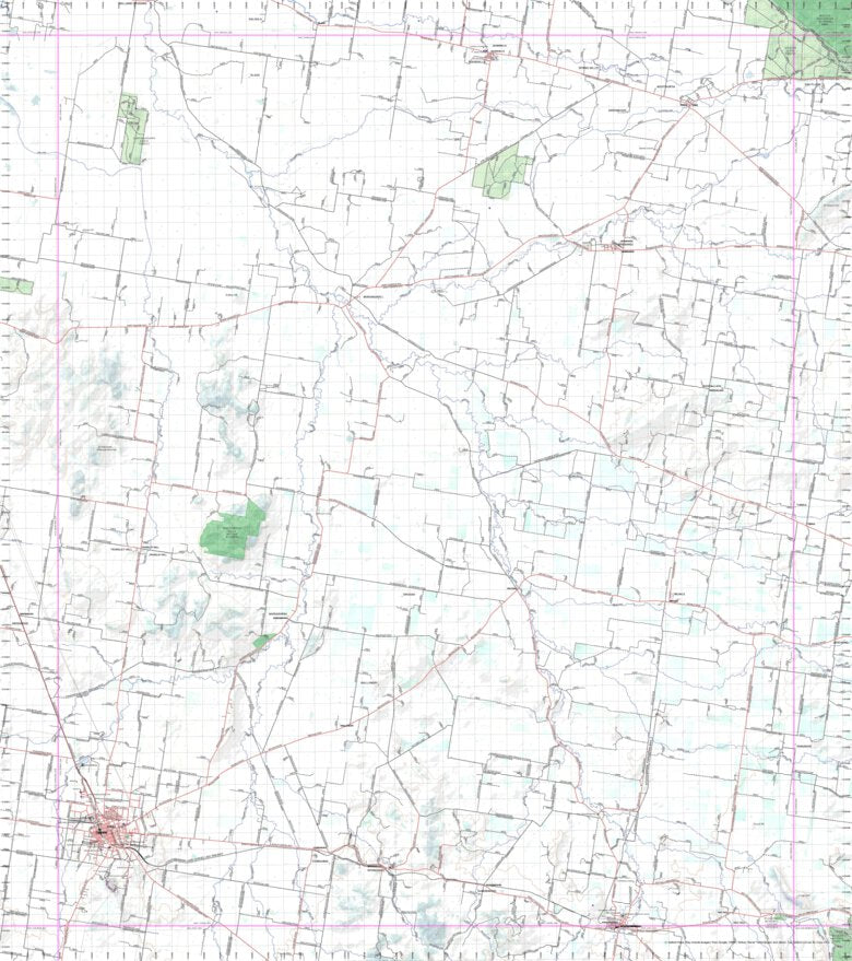 Getlost Map 8429 TEMORA NSW Topographic Map V15 1:75,000 by Getlost ...