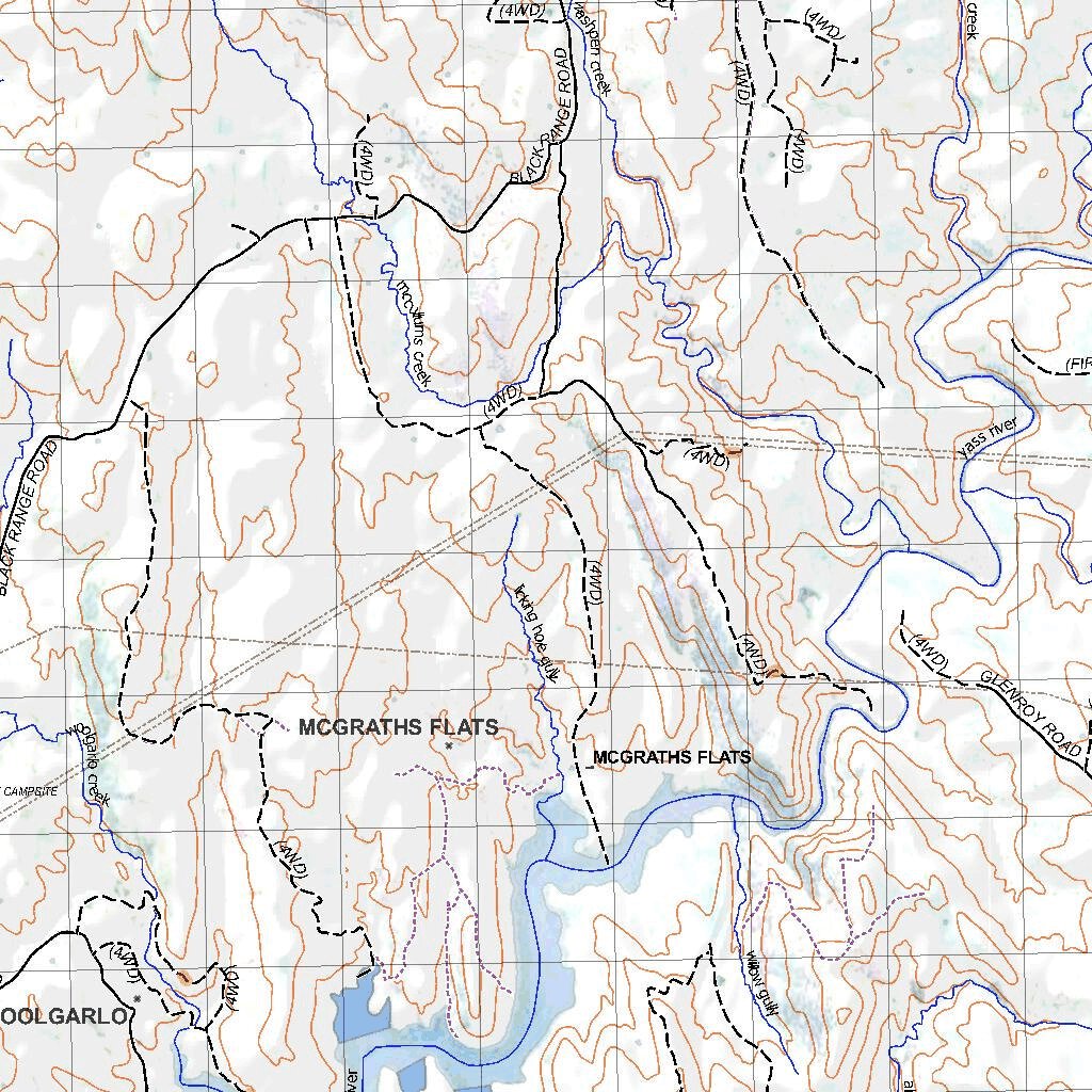 Getlost Map 8628 YASS NSW Topographic Map V15 1:75,000 by Getlost Maps ...