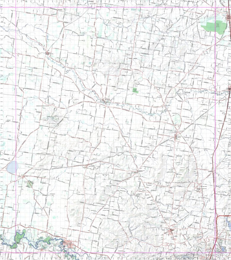 Getlost Map 8226 WALBUNDRIE NSW Topographic Map V15 1:75,000 by Getlost ...