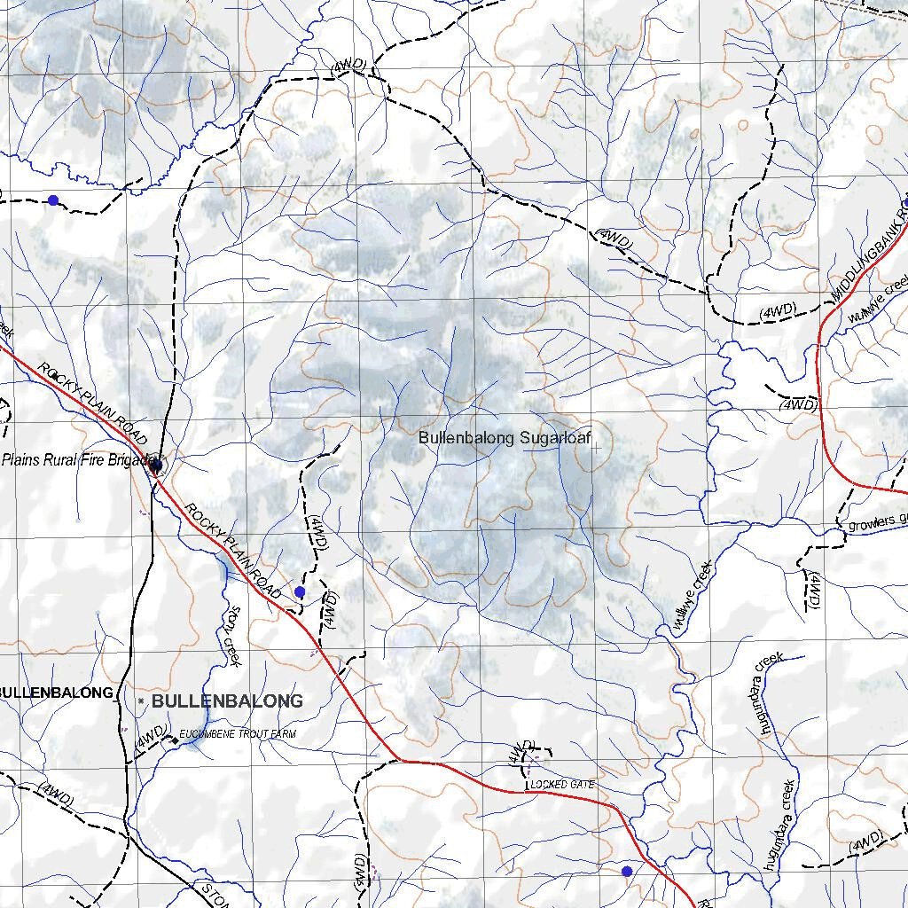 Getlost Map 8625 BERRIDALE NSW Topographic Map V15 1:75,000 by Getlost ...