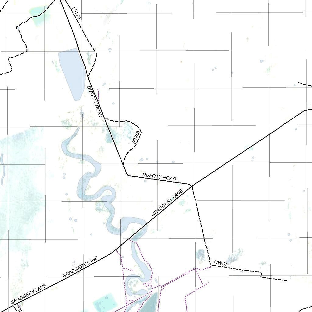 Getlost Map 8435 MOUNT HARRIS NSW Topographic Map V15 1:75,000 by ...