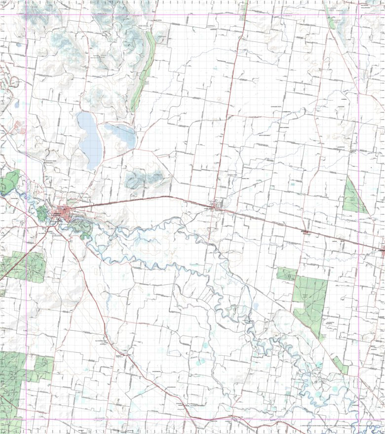 Getlost Map 8228 NARRANDERA NSW Topographic Map V15 1:75,000 by Getlost ...