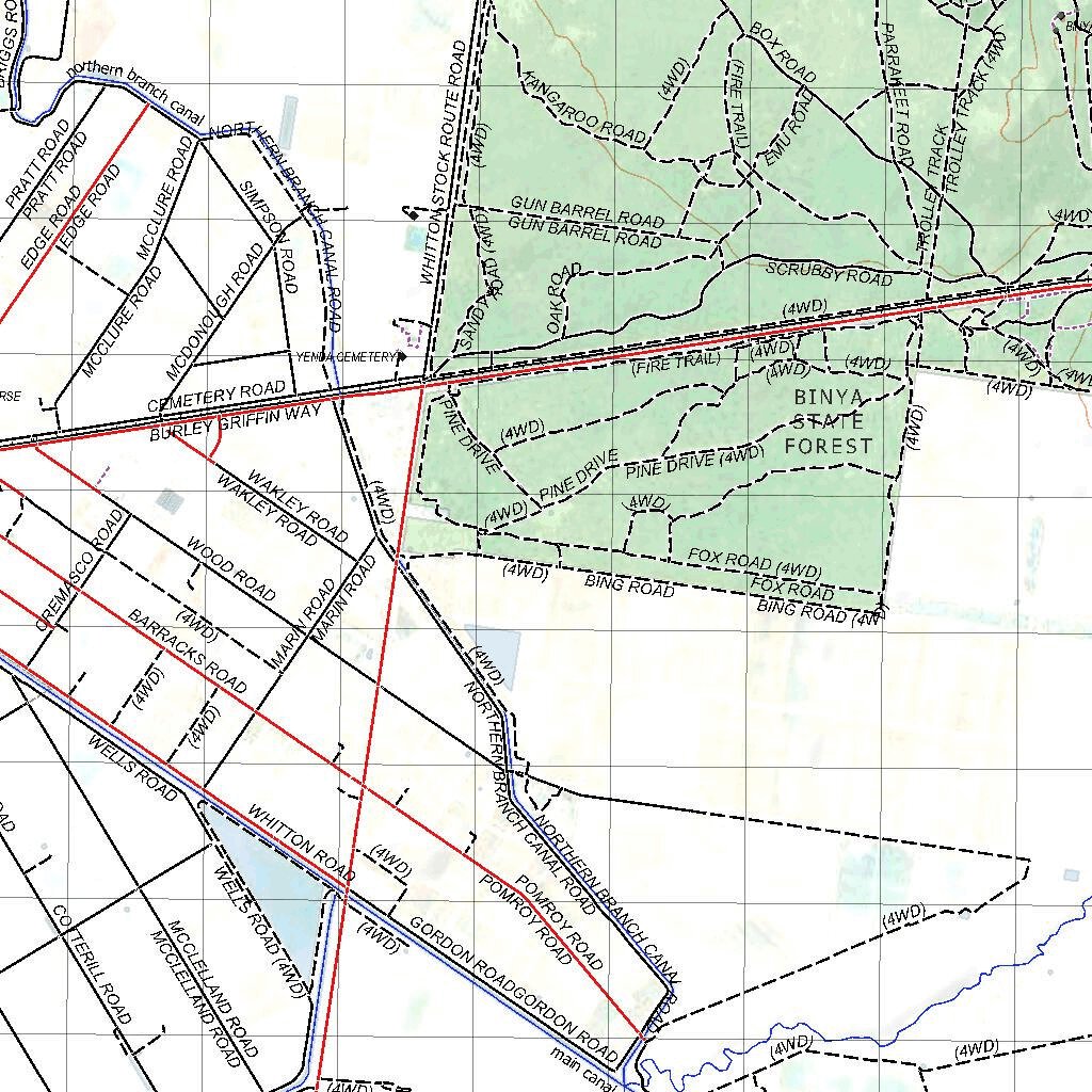 Getlost Map 8129 GRIFFITH NSW Topographic Map V15 1:75,000 by Getlost ...