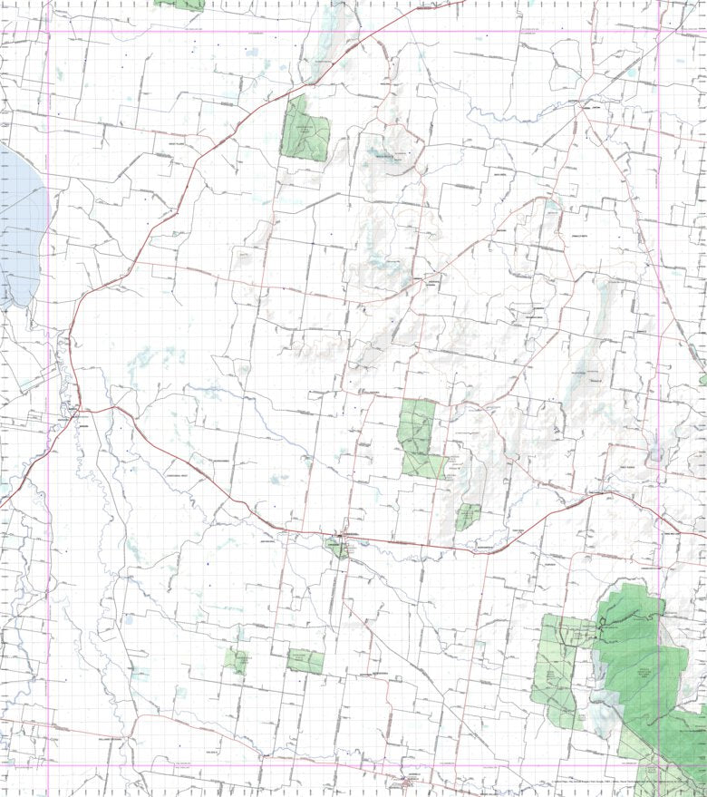 Getlost Map 8430 MARSDEN NSW Topographic Map V15 1:75,000 by Getlost ...