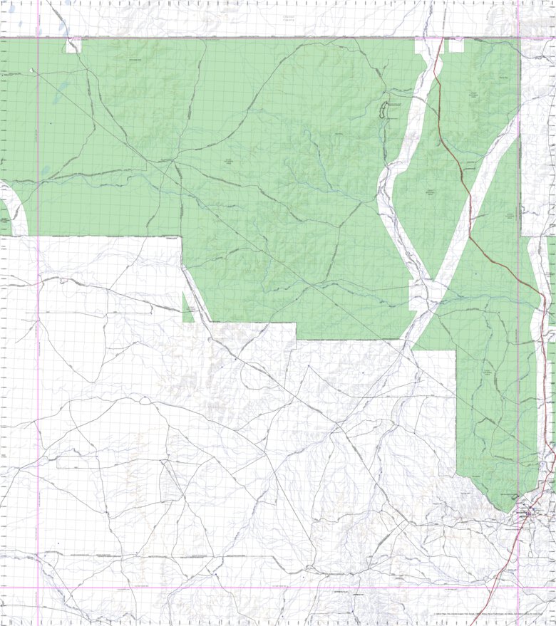 Getlost Map 7239 OLIVE DOWNS NSW Topographic Map V15 1:75,000 by ...