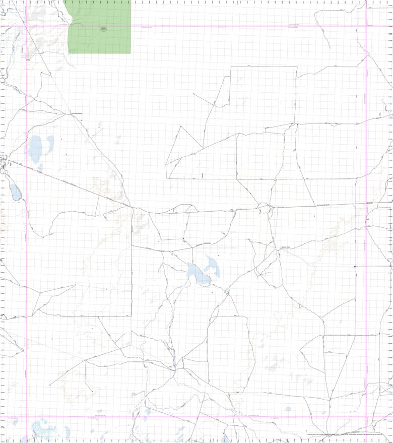 Getlost Map 7438 CLIFTON BORE NSW Topographic Map V15 1:75,000 by ...