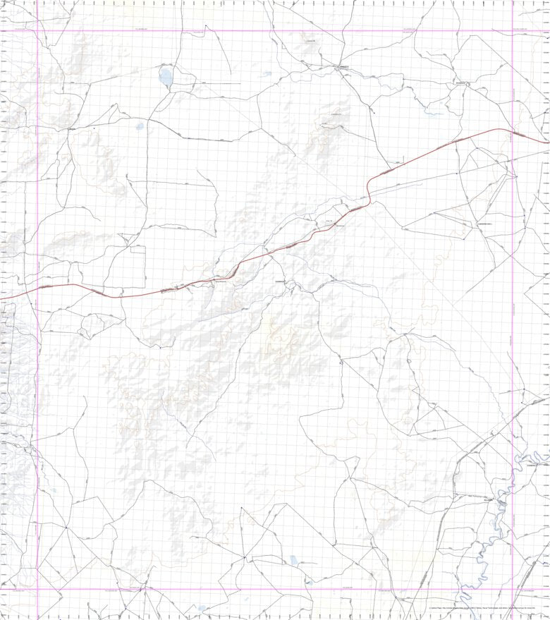 Getlost Map 7434 BUNDA NSW Topographic Map V15 1:75,000 by Getlost Maps ...