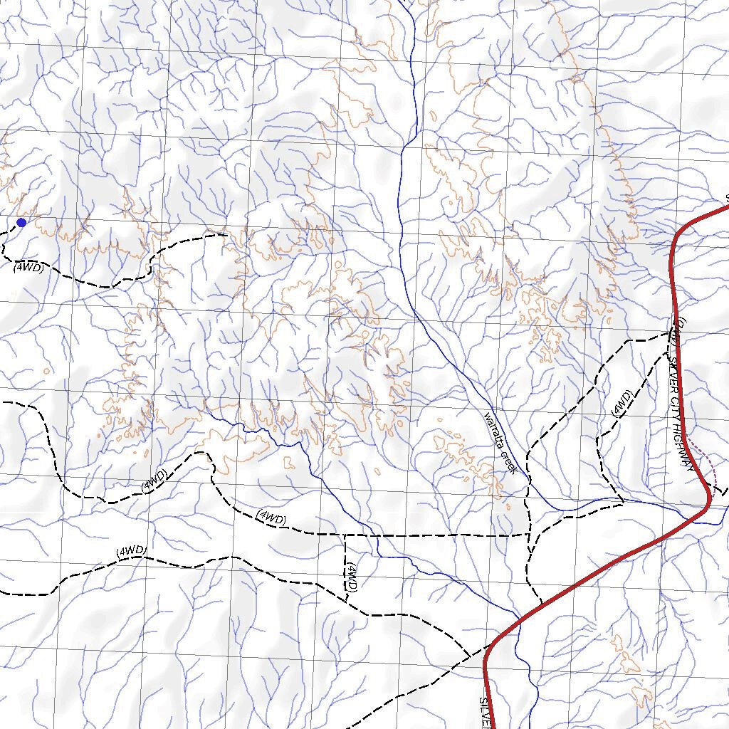 Getlost Map 7238 MILPARINKA NSW Topographic Map V15 1:75,000 by Getlost ...