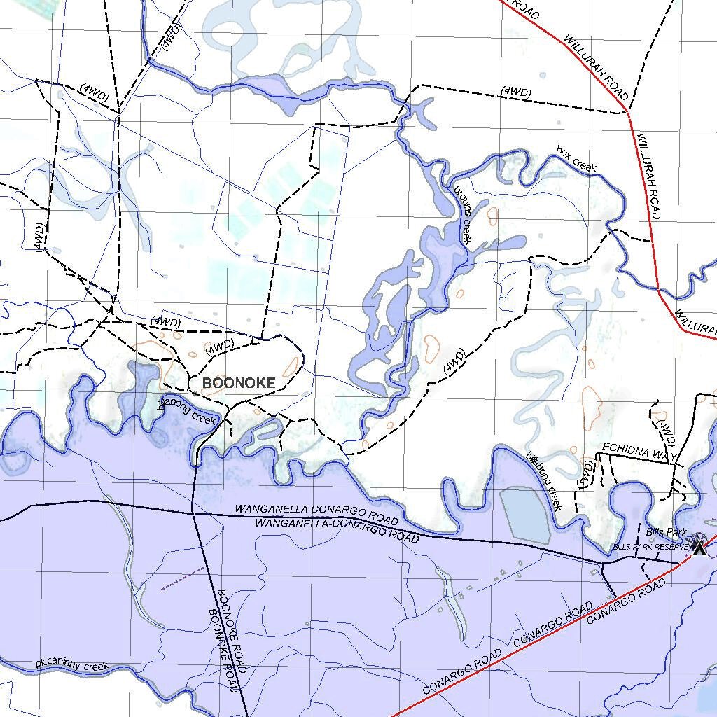 Getlost Map 7927 CONARGO NSW Topographic Map V15 1:75,000 by Getlost ...