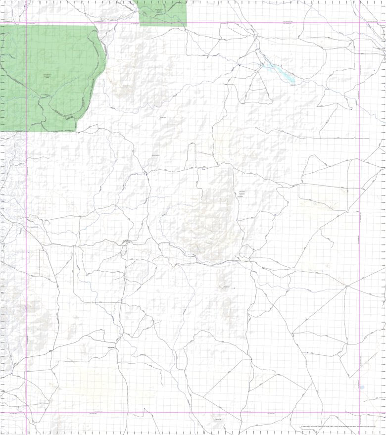 Getlost Map 7435 GRASMERE NSW Topographic Map V15 1:75,000 by Getlost ...