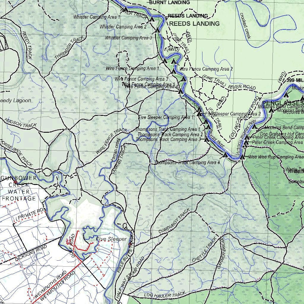 Getlost Map 7726 COHUNA NSW Topographic Map V15 1:75,000 by Getlost ...