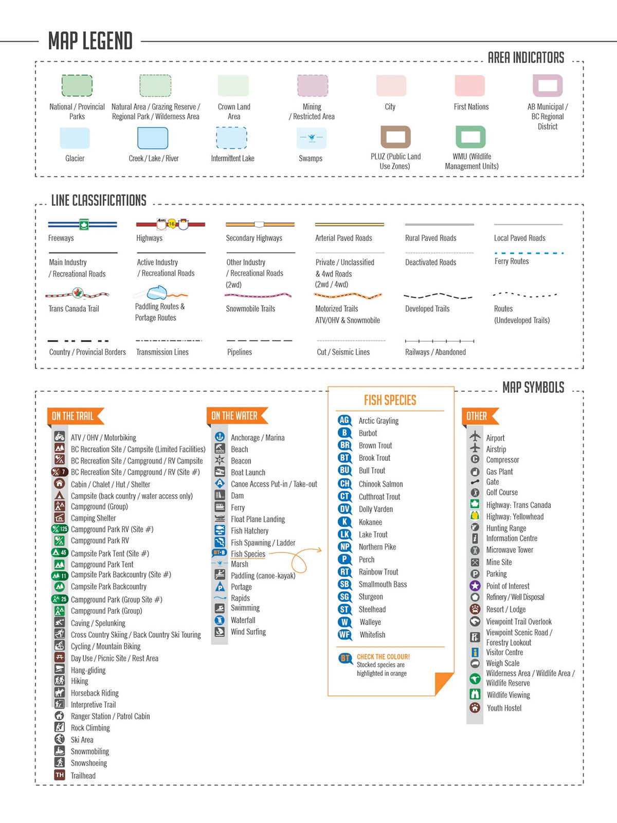 Canadian Rockies Backroad Mapbook 4th edition (CRCR Map Bundle) by ...