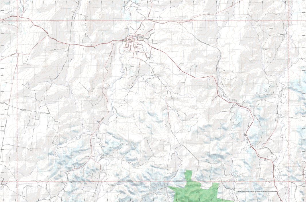 Getlost Map 8933-1S Merriwa NSW Topographic Map V15 1:25,000 by Getlost ...