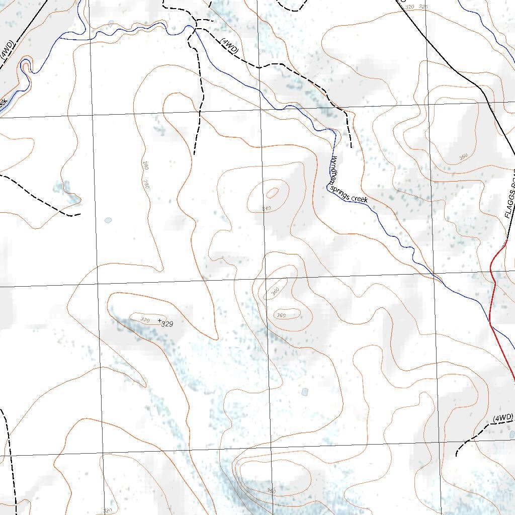 Getlost Map 8933-1S Merriwa NSW Topographic Map V15 1:25,000 by Getlost ...