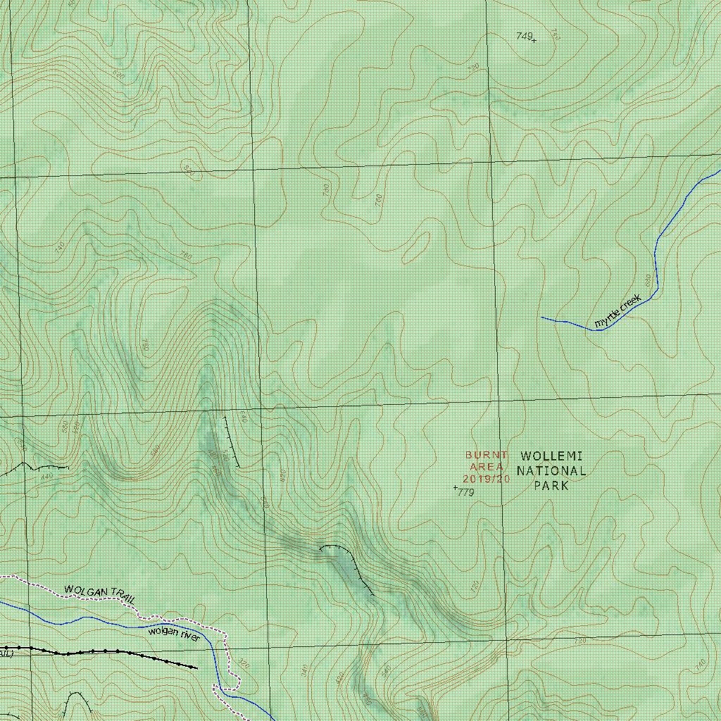 Getlost Map 8931-1S Mount Morgan NSW Topographic Map V15 1:25,000 by ...