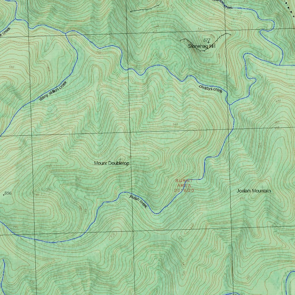 Getlost Map 8929-4N Yerranderie NSW Topographic Map V15 1:25,000 by ...
