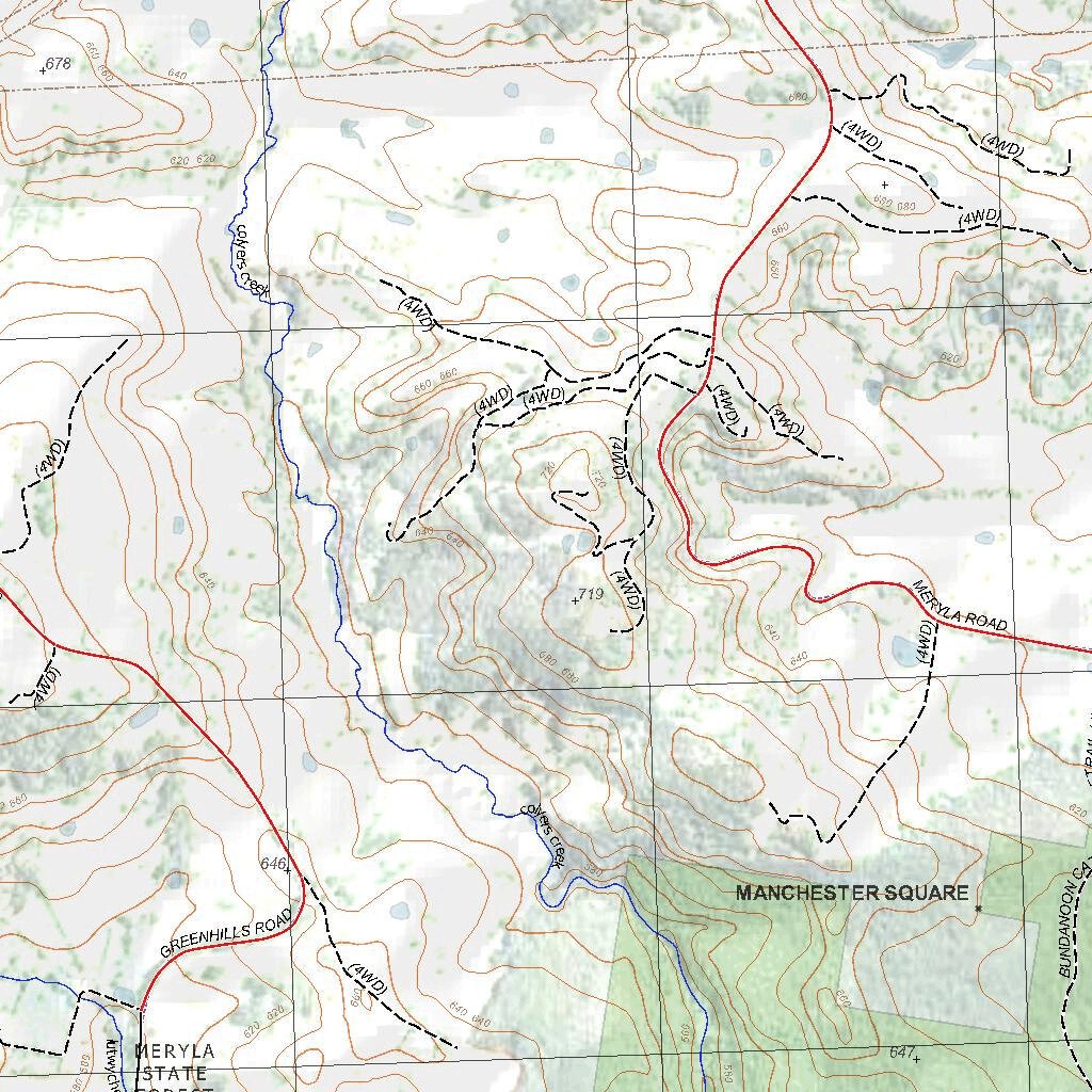 Getlost Map 8928-1N Moss Vale NSW Topographic Map V15 1:25,000 by ...