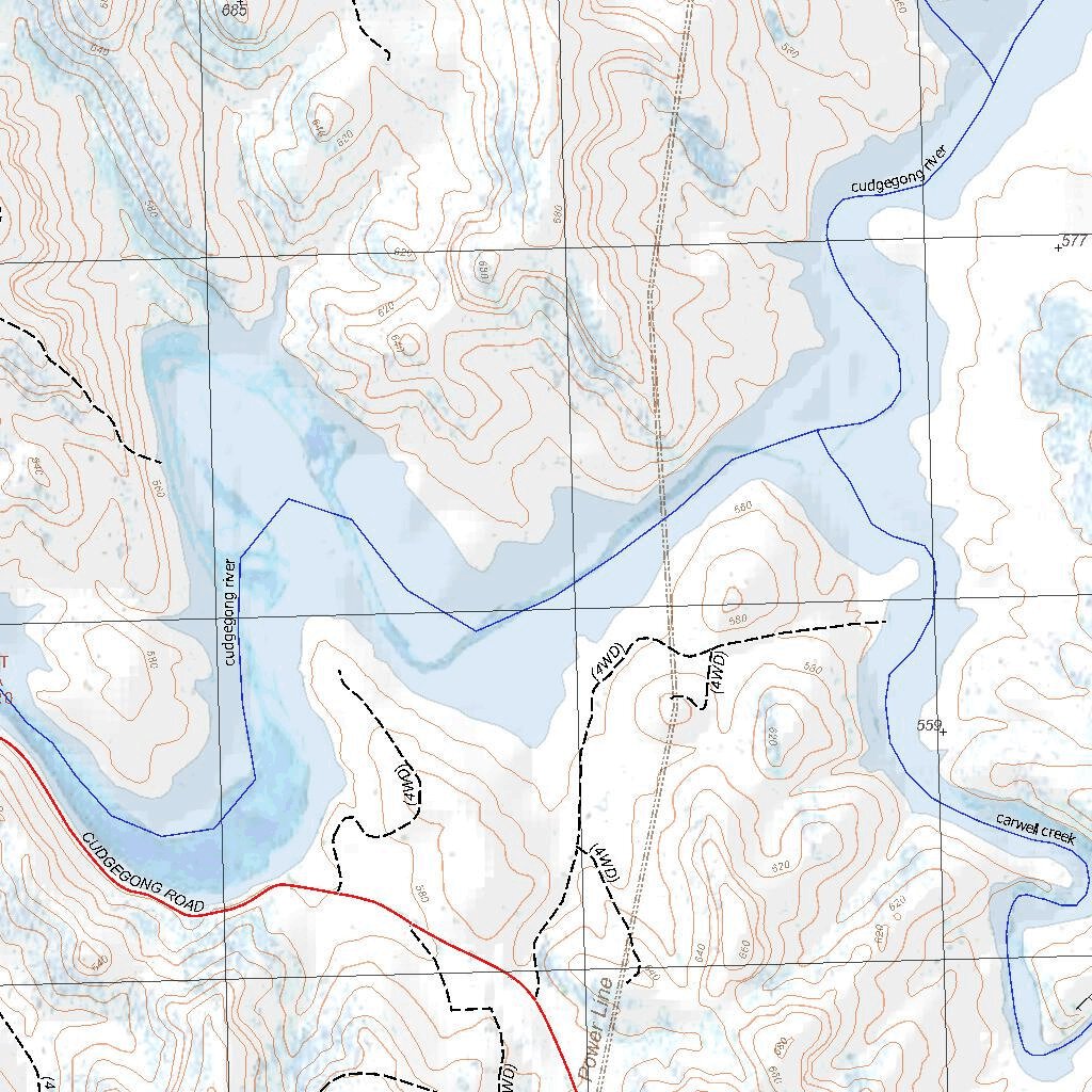 Getlost Map 8832-2N Kandos NSW Topographic Map V15 1:25,000 by Getlost ...