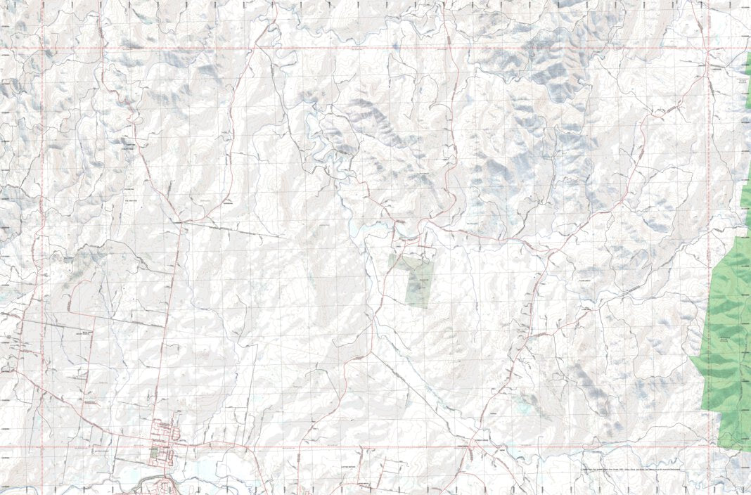 Getlost Map 8831-3N Peel NSW Topographic Map V15 1:25,000 by Getlost ...