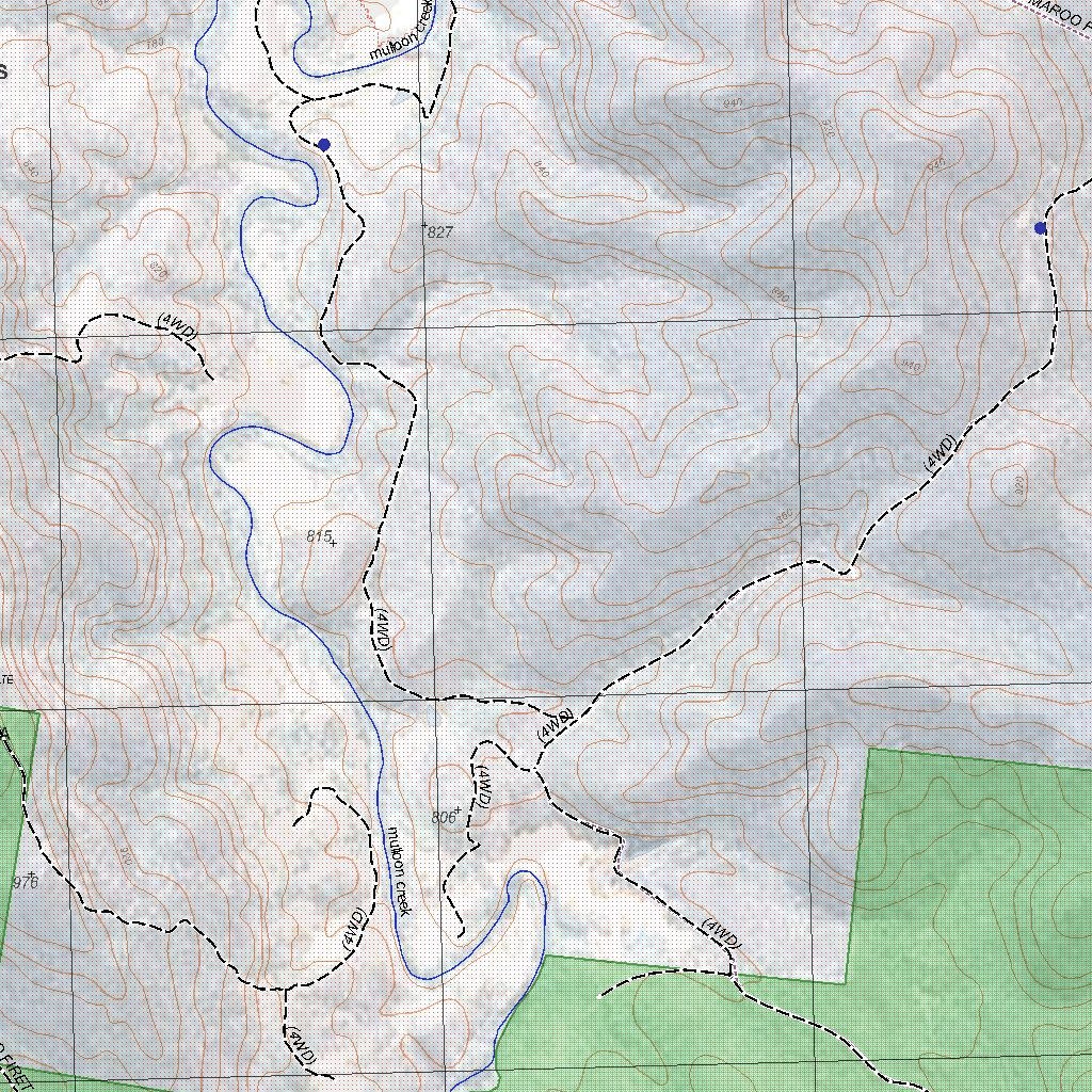 Getlost Map 8827-3N Manar NSW Topographic Map V15 1:25,000 by Getlost ...