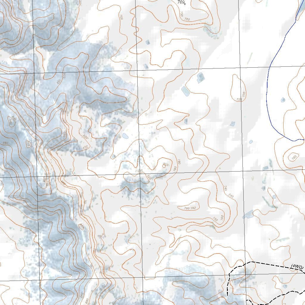 Getlost Map 8827-4N Lake Bathurst NSW Topographic Map V15 1:25,000 by ...