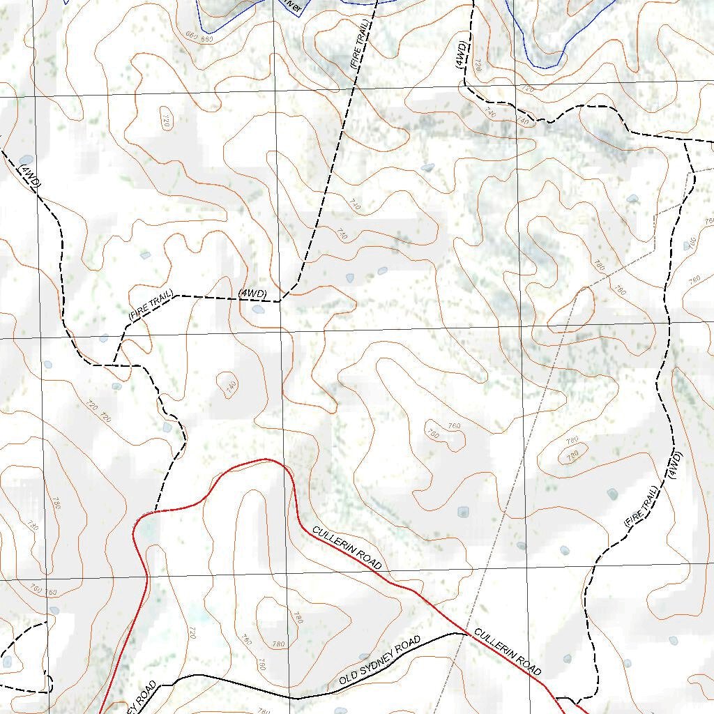 Getlost Map 8728-2N Gunning NSW Topographic Map V15 1:25,000 by Getlost ...