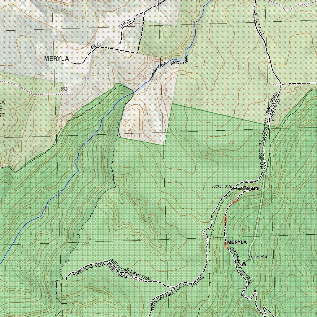 Getlost Map 8928-1S Bundanoon NSW Topographic Map V15 1:25,000 by ...