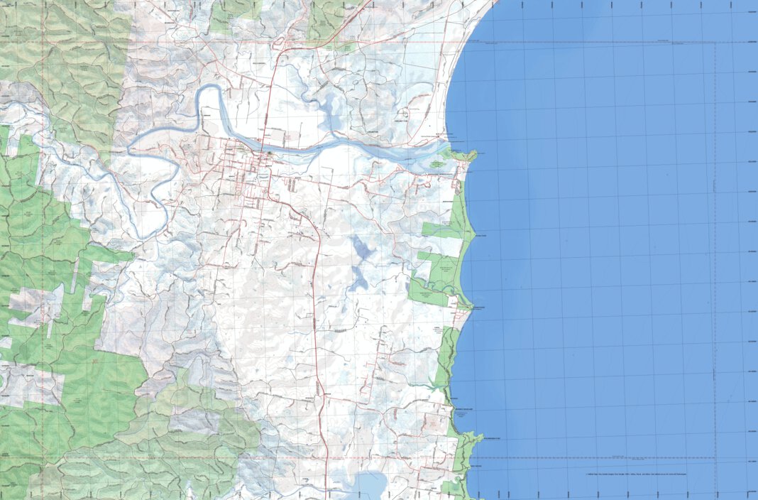Getlost Map 8926-3S Moruya NSW Topographic Map V15 1:25,000 by Getlost ...
