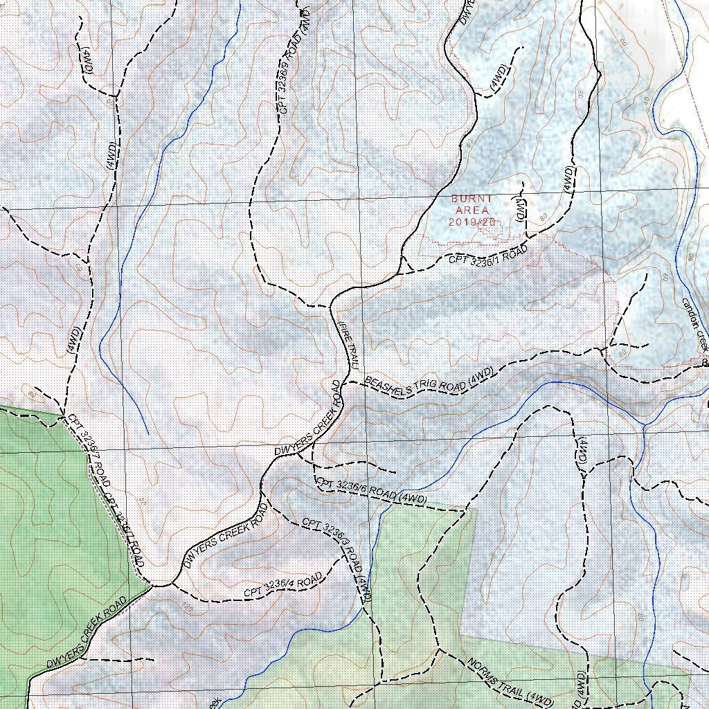 Getlost Map 8926-3S Moruya NSW Topographic Map V15 1:25,000 by Getlost ...
