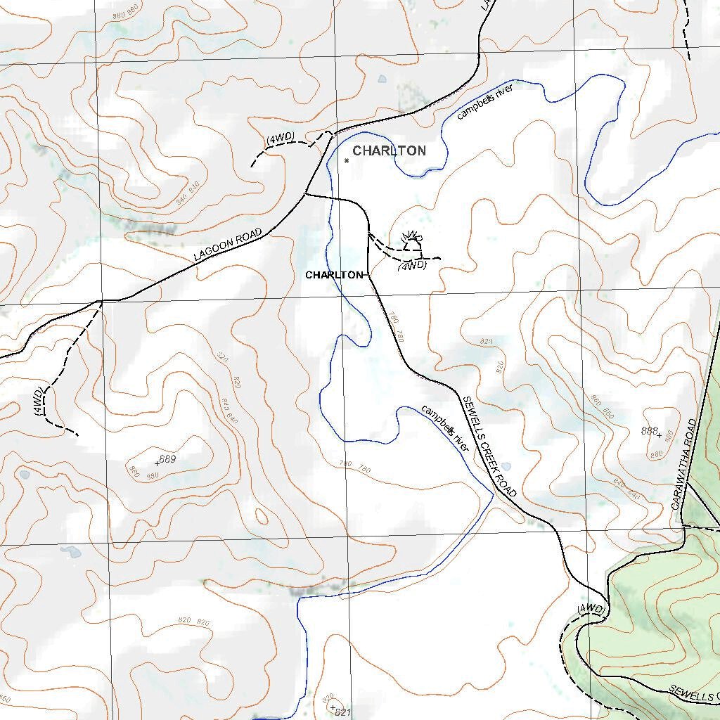 Getlost Map 8830-4S Rockley NSW Topographic Map V15 1:25,000 by Getlost ...