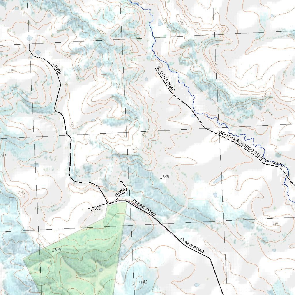 Getlost Map 9440-1S Ettrick NSW Topographic Map V15 1:25,000 by Getlost ...
