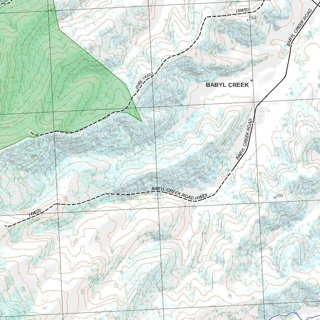 Getlost Map 9440-1S Ettrick NSW Topographic Map V15 1:25,000 by Getlost ...