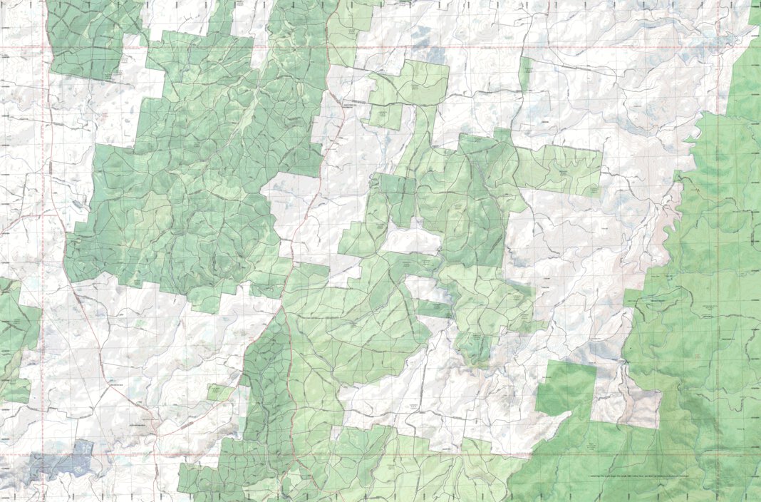Getlost Map 8830-2S Shooters Hill NSW Topographic Map V15 1:25,000 by ...