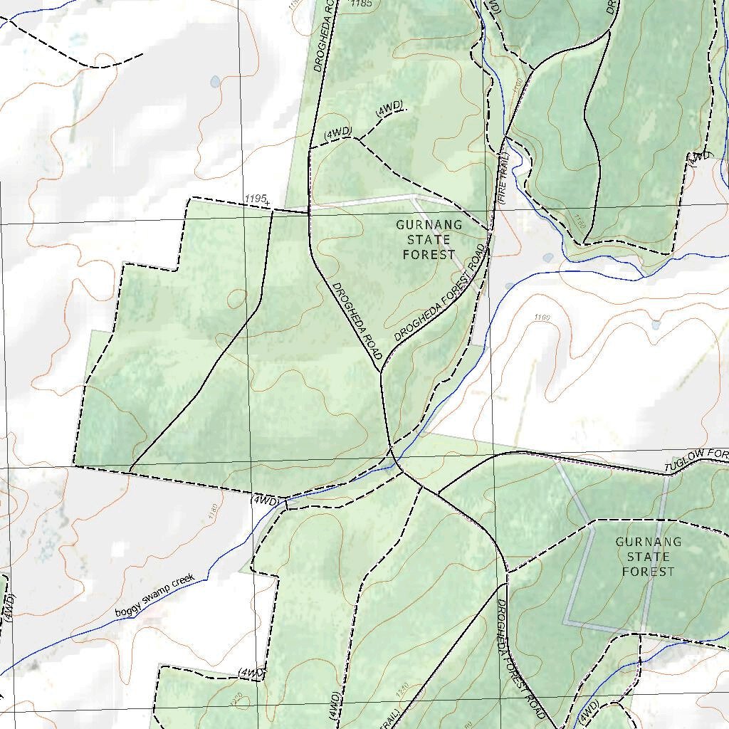 Getlost Map 8830-2S Shooters Hill NSW Topographic Map V15 1:25,000 by ...
