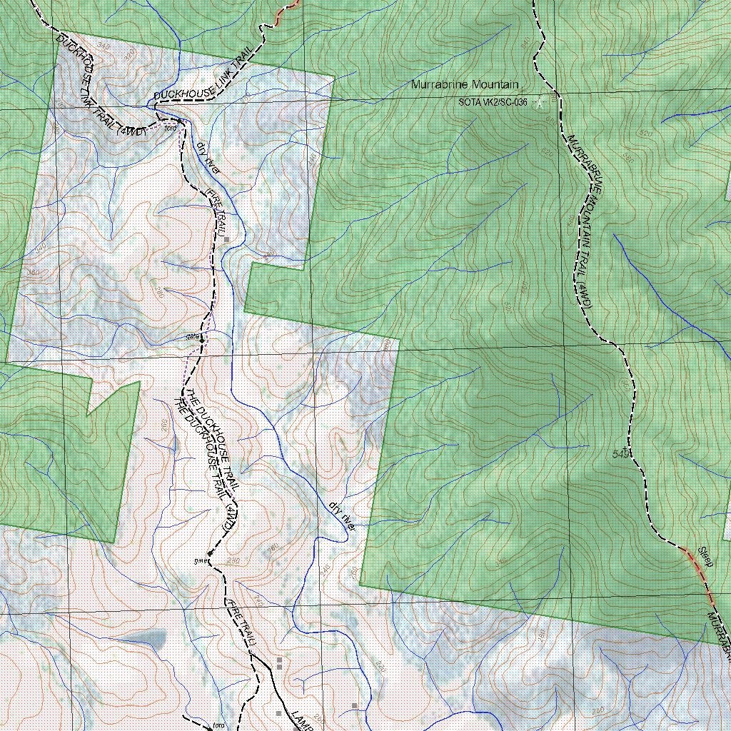 Getlost Map 8825-2S Cobargo NSW Topographic Map V15 1:25,000 by Getlost ...