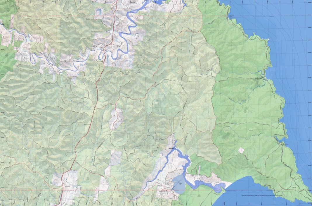 Getlost Map 8823-1S Kiah NSW Topographic Map V15 1:25,000 by Getlost ...