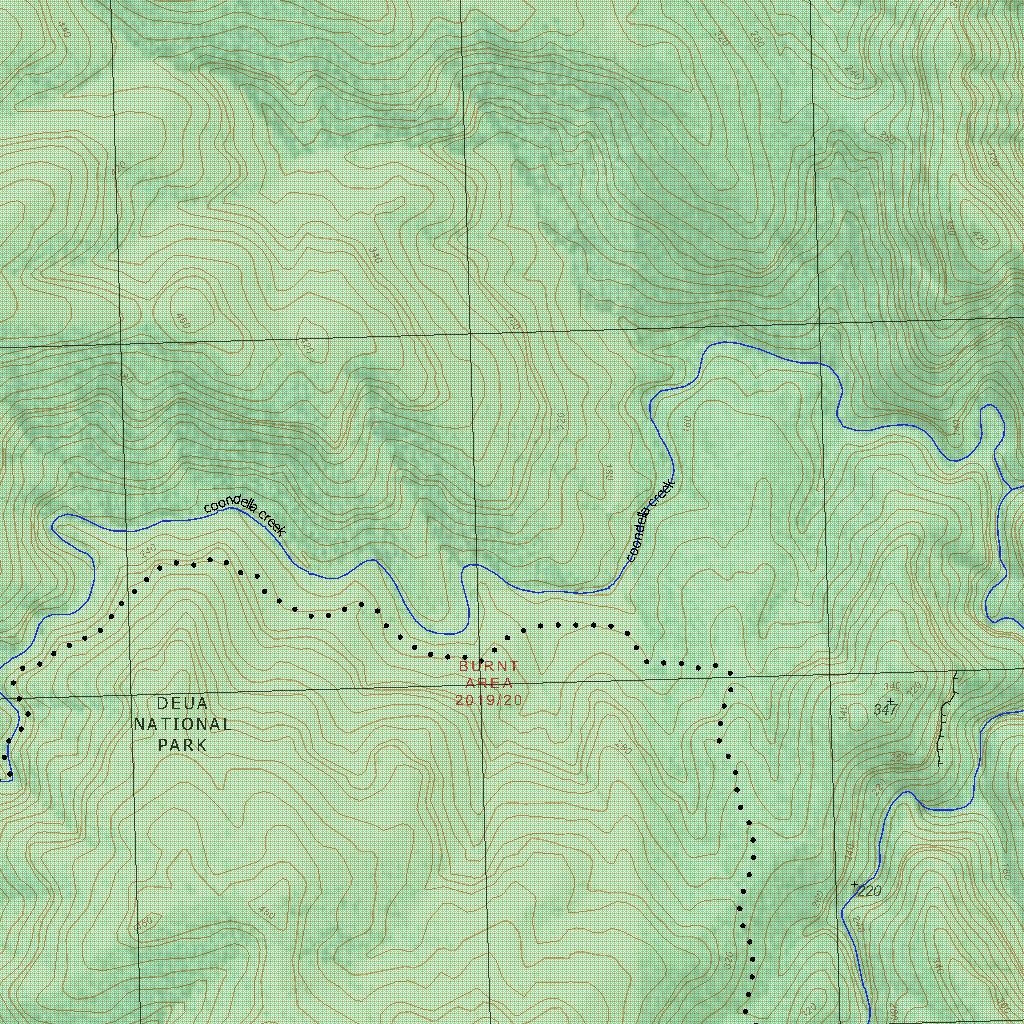 Getlost Map 8826-2S Bendethera NSW Topographic Map V15 1:25,000 by ...