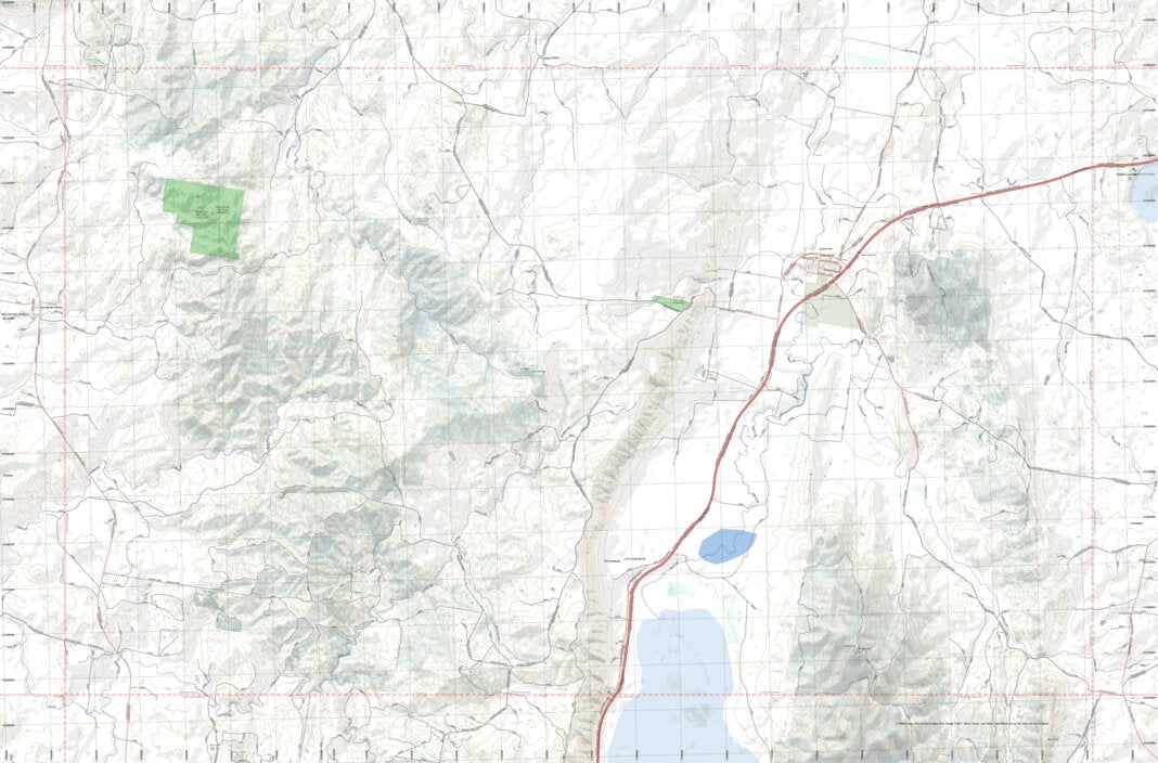 Getlost Map 8728-2S Collector NSW Topographic Map V15 1:25,000 by ...