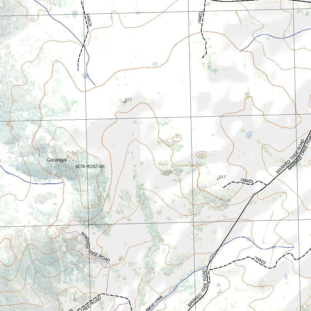Getlost Map 8728-2S Collector NSW Topographic Map V15 1:25,000 by ...